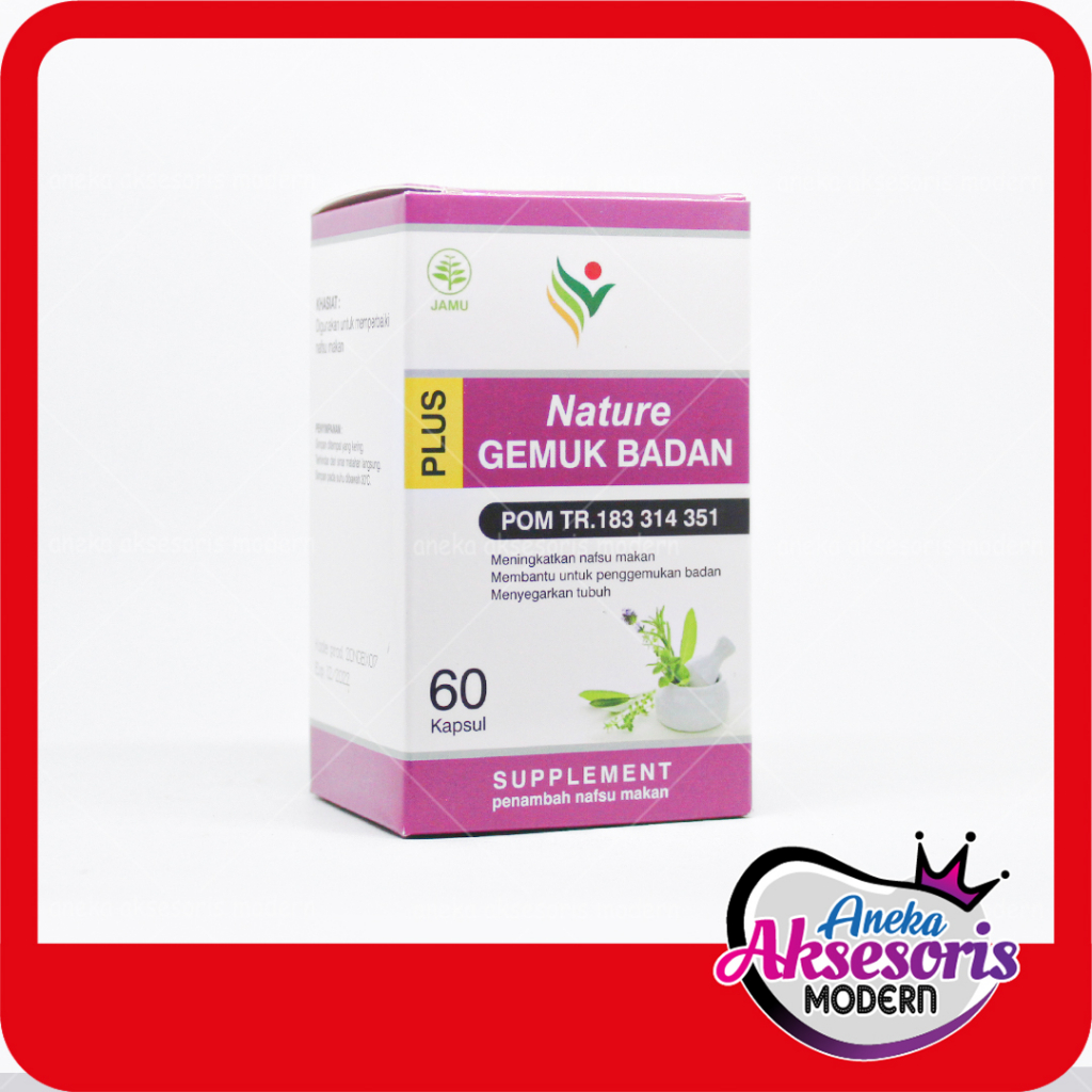 Jual PENAMBAH NAFSU MAKAN ANAK Kapsul Nature Gemuk Badan Pil Penambah ...