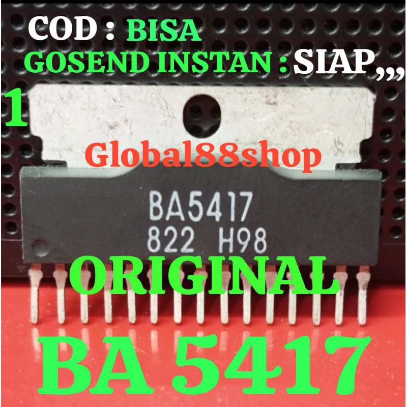 Jual ORI BA5417 BA 5417 IC TR TRANSISTOR SISIR MOSFET FET ORIGINAL ASLI ...