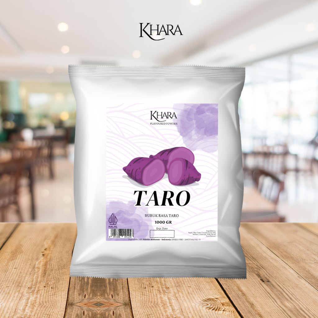 Jual Bubuk Minuman Rasa Taro 1kg - Khara Taro Flavoured Powder | Shopee ...