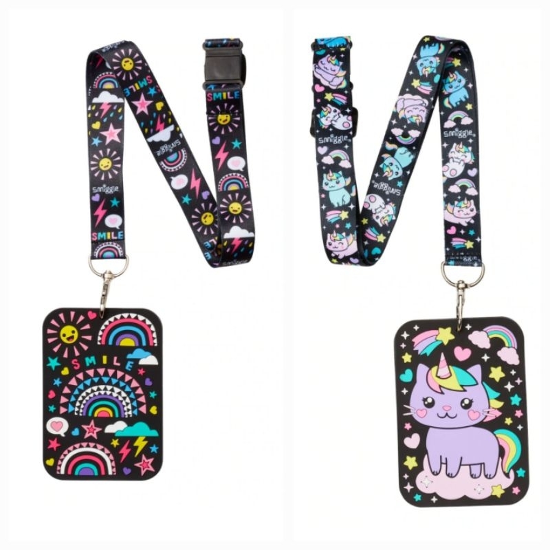 Jual Smiggle Lanyard Bus Pass Sky Hi | Shopee Indonesia