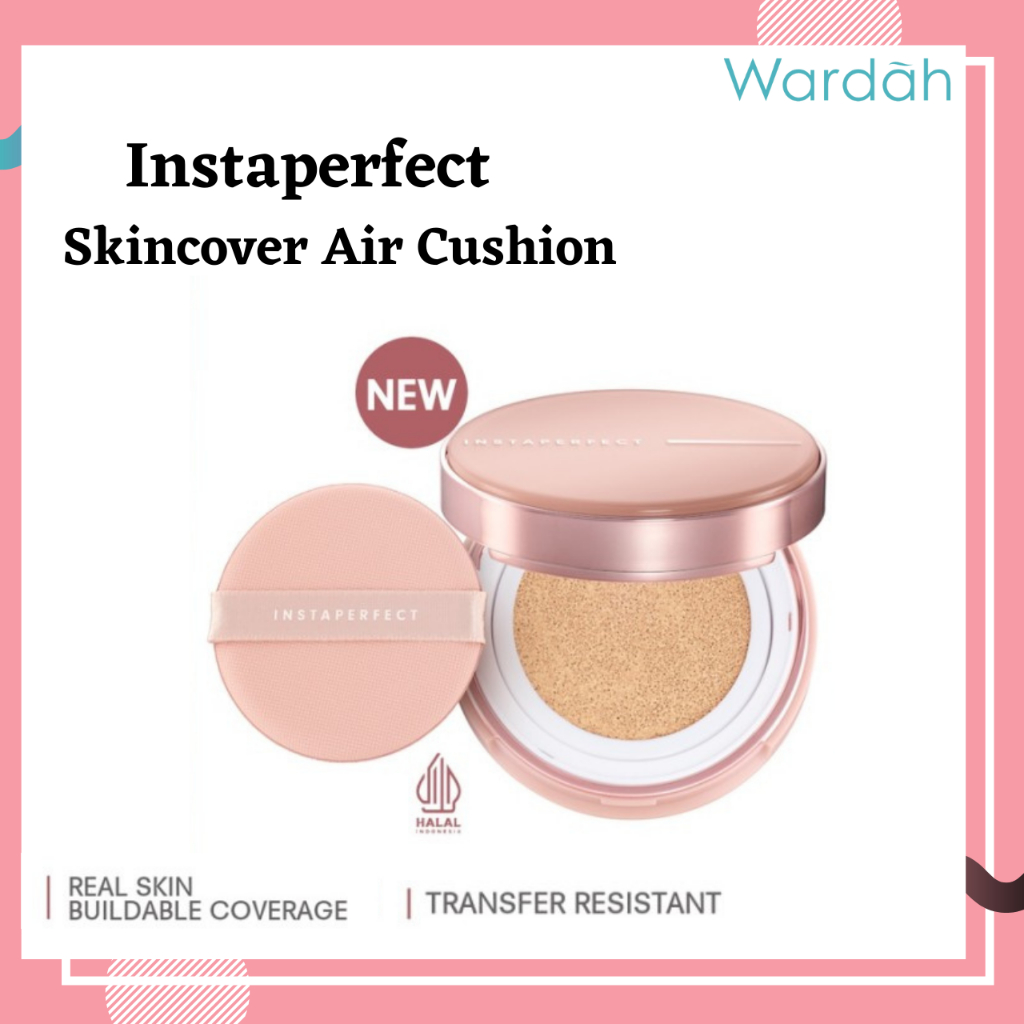 Jual Wardah Instaperfect Skincover Air Cushion 11g | Shopee Indonesia