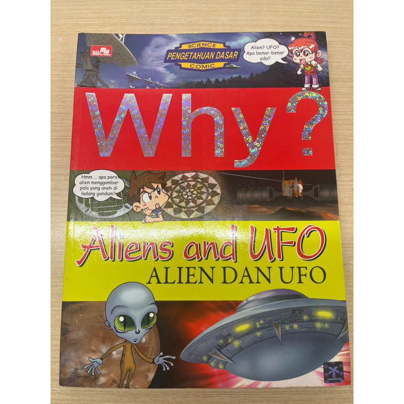 Jual Buku Komik Why? Aliens and UFO Alien dan UFO Science Comic ...