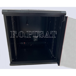Jual Rak server 12U Depth 600mm/ Close Rack/ Rak server / Wallmount rak ...