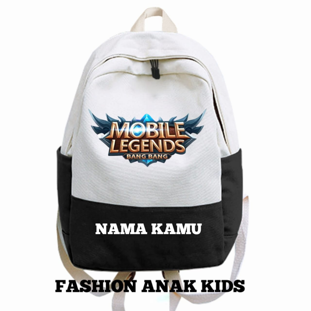 Jual (BISA COD) TAS RANSEL BACKPACK ANAK SEKOLAH SD/TK MOTIF LOGO ...