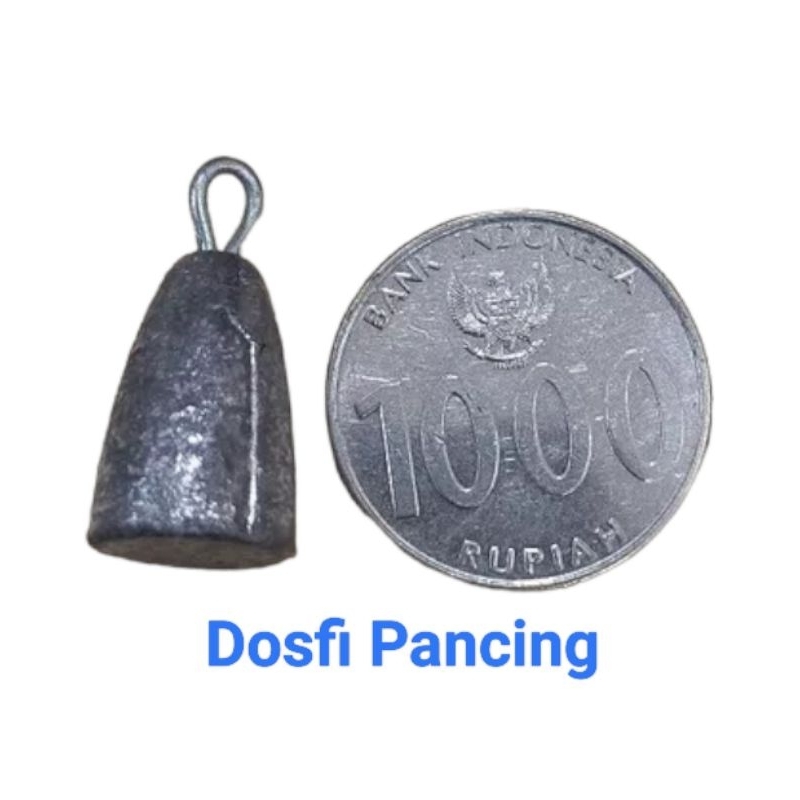 Jual Timah kawat lonceng No.43 Pemberat Pancing (15gr) | Shopee Indonesia