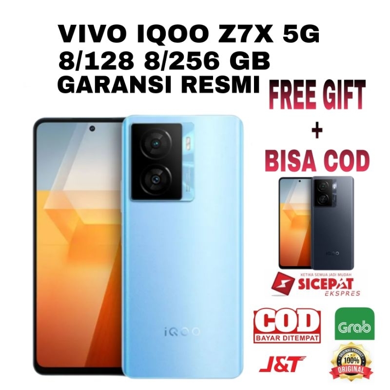Jual VIVO IQOO Z7x 5G 8/128 8/256 NFC Garansi Resmi | Shopee Indonesia