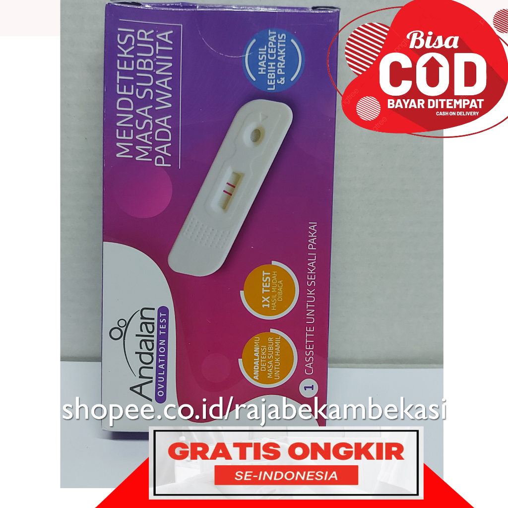 Jual Andalan Test Masa Subur / Andalan Kesuburan / Andalan Alat Deteksi ...
