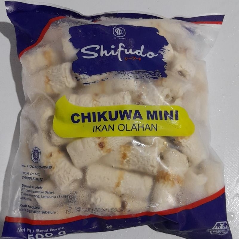 Jual Chikuwa Shifudo 500gr Frozen Food Cikuwa Olahan Ikan Camilan Korea ...