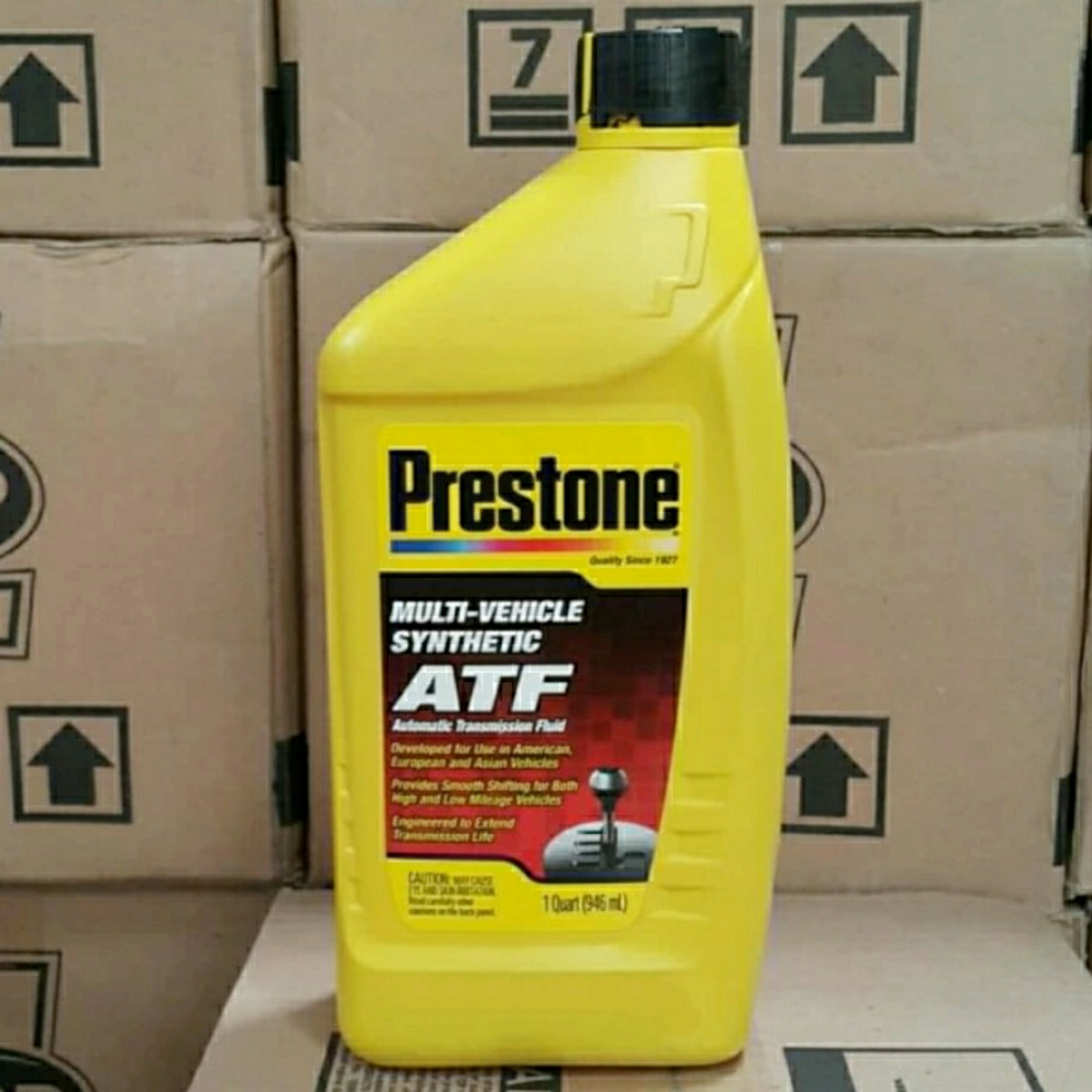 Jual OLI TRANSMISI MOBIL MATIC PRESTONE MULTI VEHICLE SYNTHETIC ATF 1 LITER | Shopee Indonesia