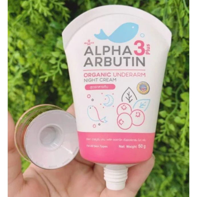 Jual Precious Skin Alpha Arbutin Organic Underarm Night Cream 50gr ...