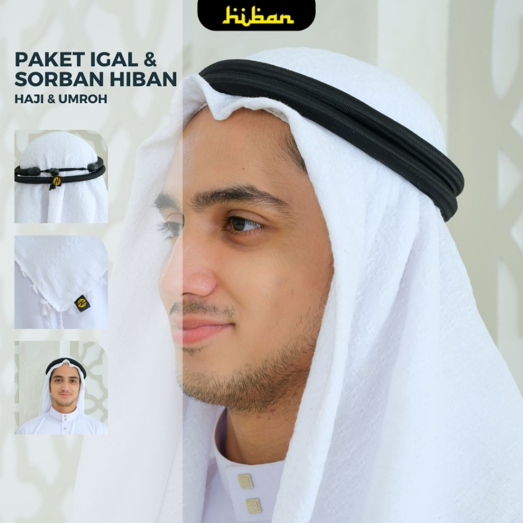 Jual Igal Arab Dewasa All Size Perlengkapan Haji dan Umroh Hiban Store ...