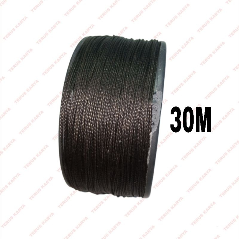 Jual Benang nilon benang sol benang serba guna HITAM 30M | Shopee Indonesia
