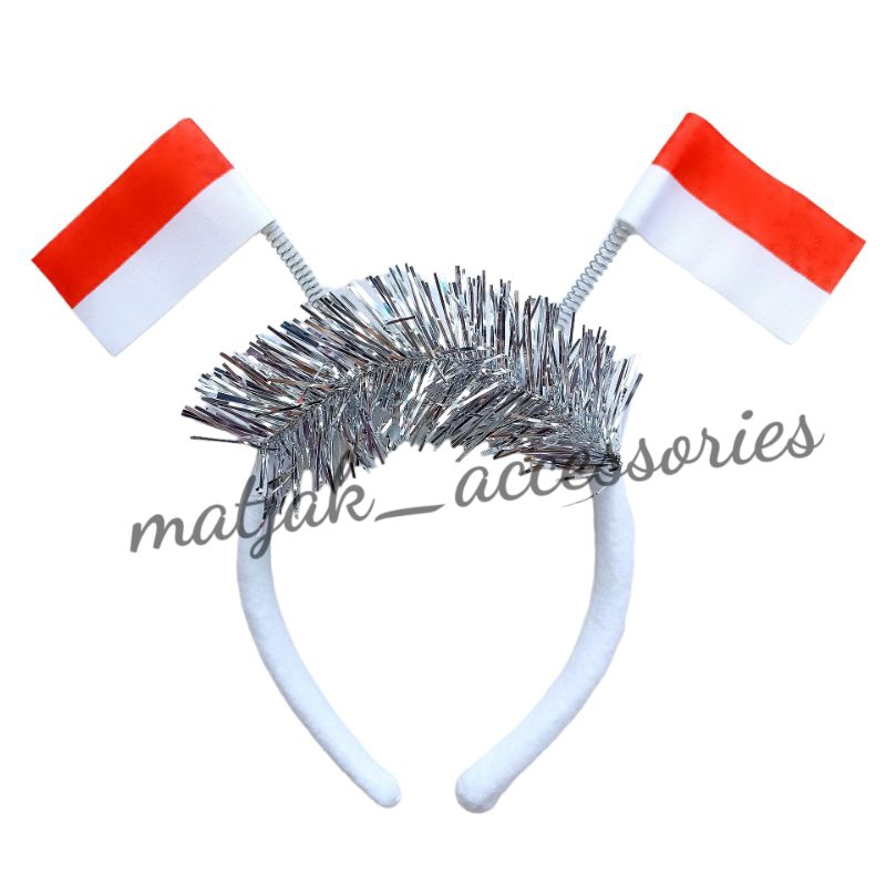 Jual Bando Bendera Merah Putih Indonesia Bando Tuing Tuing Per Slinger ...