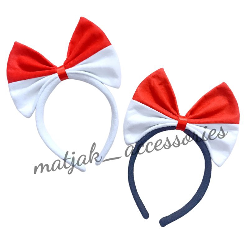 Jual Bando Bendera Merah Putih Indonesia Bando Pita Felt Atribut ...