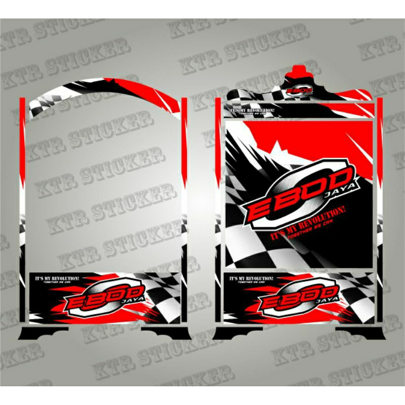 Jual STIKER DECAL SANGKAR BURUNG SANGKAR KOTAK REPLIKA RADJA REPLIKA ...