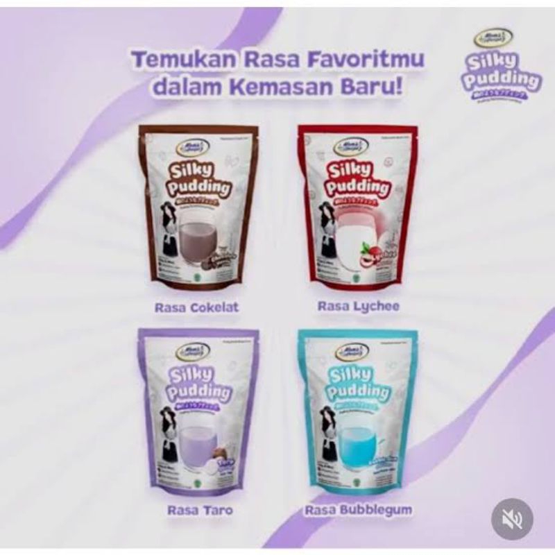 Jual SILKY PUDDING Forisa Mom's Recipe Pouch 110 gr PUYO Puding Susu ...