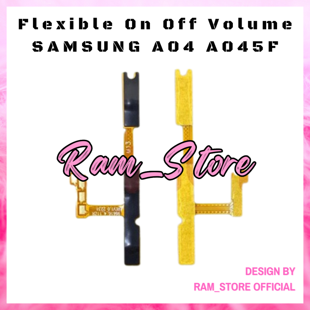 Jual Flexible Flexibel On Off Volume SAMSUNG A04 A045F Fleksibel Tombol Power On Of Vol | Shopee ...