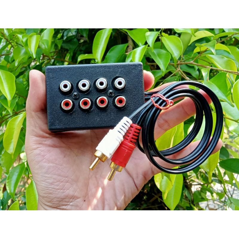 Jual SPLITER RCA INPUT OUTPUT | Shopee Indonesia