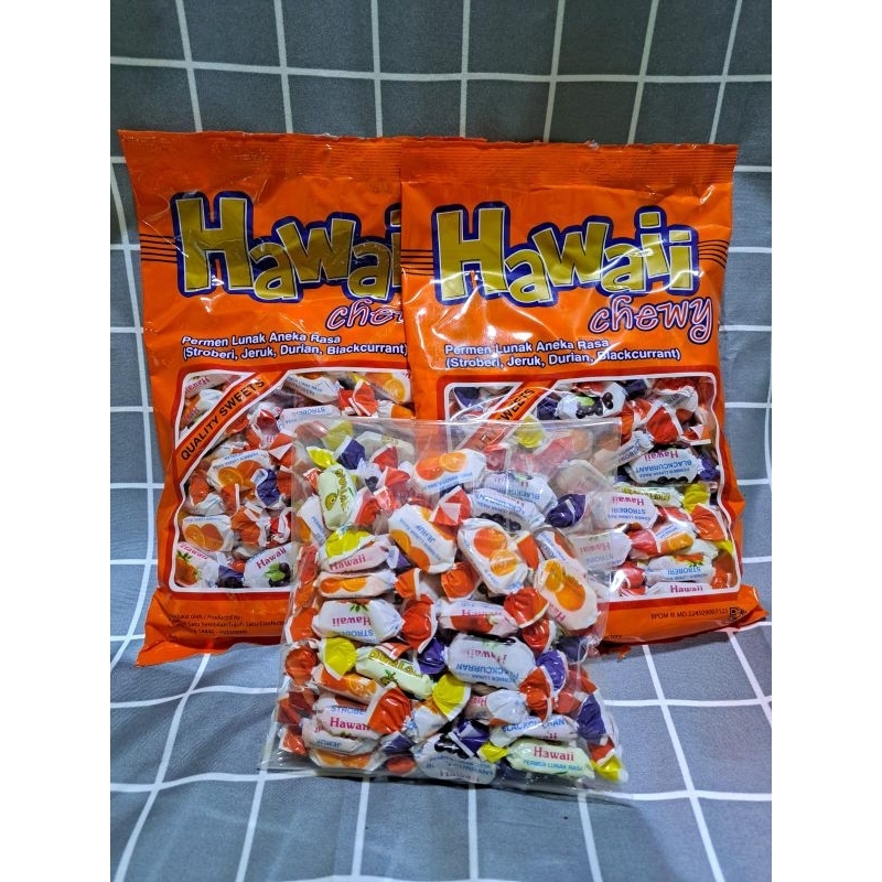 Jual PERMEN HAWAII CHEWY ANEKA RASA BUAH | Shopee Indonesia