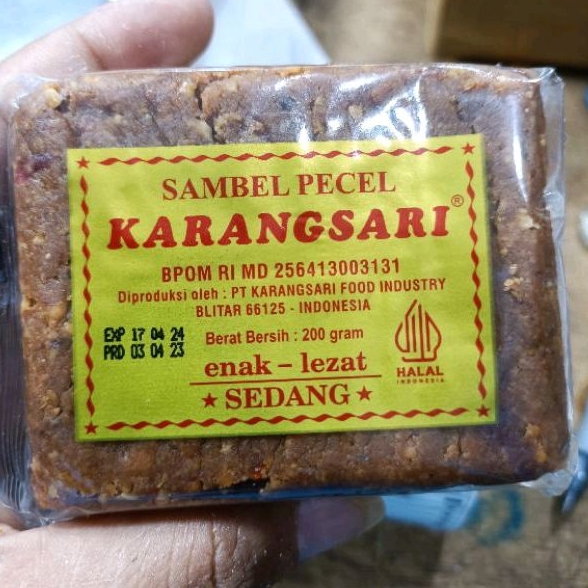 Jual Sambel Pecel Sambal Pecel Karang Sari sedang | Shopee Indonesia Jual Sambel Pecel Sambal Pecel Karang Sari sedang | Shopee Indonesia