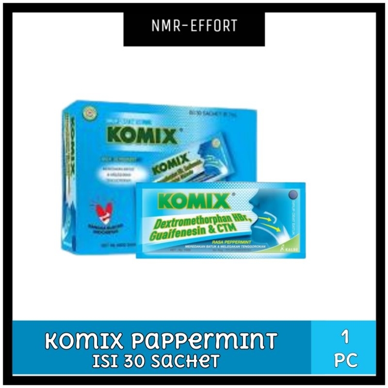 Jual Komix Peppermint 1 BOX 30 Sachets @ 7ml | Shopee Indonesia