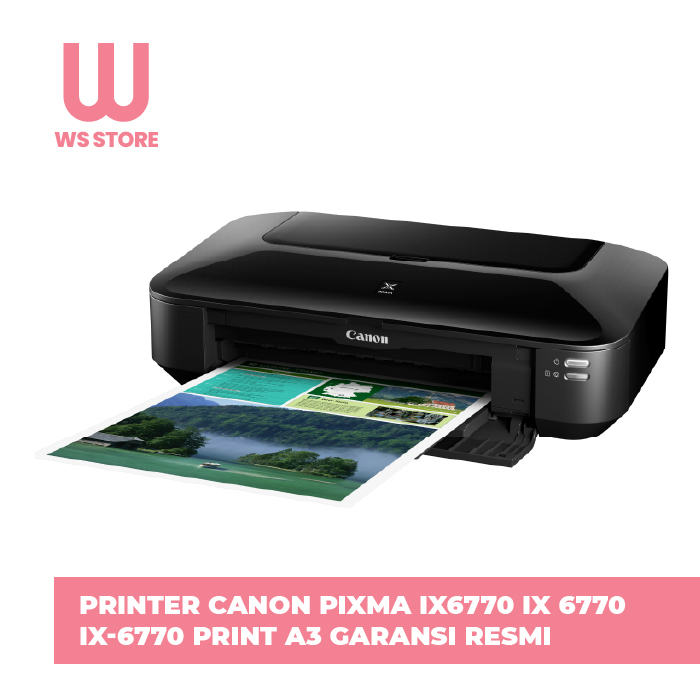 Jual Printer Canon PIXMA IX6770 IX 6770 IX-6770 Print A3 GARANSI RESMI ...