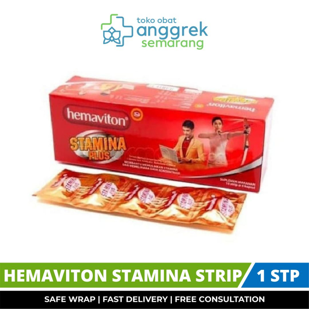 Jual HEMAVITON STAMINA STRIP/VITAMIN DAYA TAHAN TUBUH/MENA,MBAH TENAGA ...
