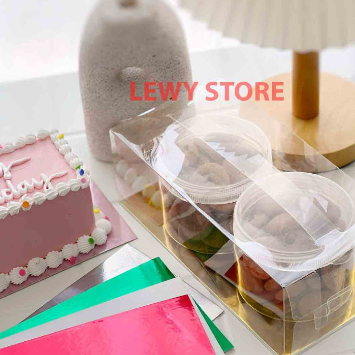 Jual Kotak Kue Mika, Kotak Kue Hampers, Kotak Kue Bolu, Mika PET bening ...