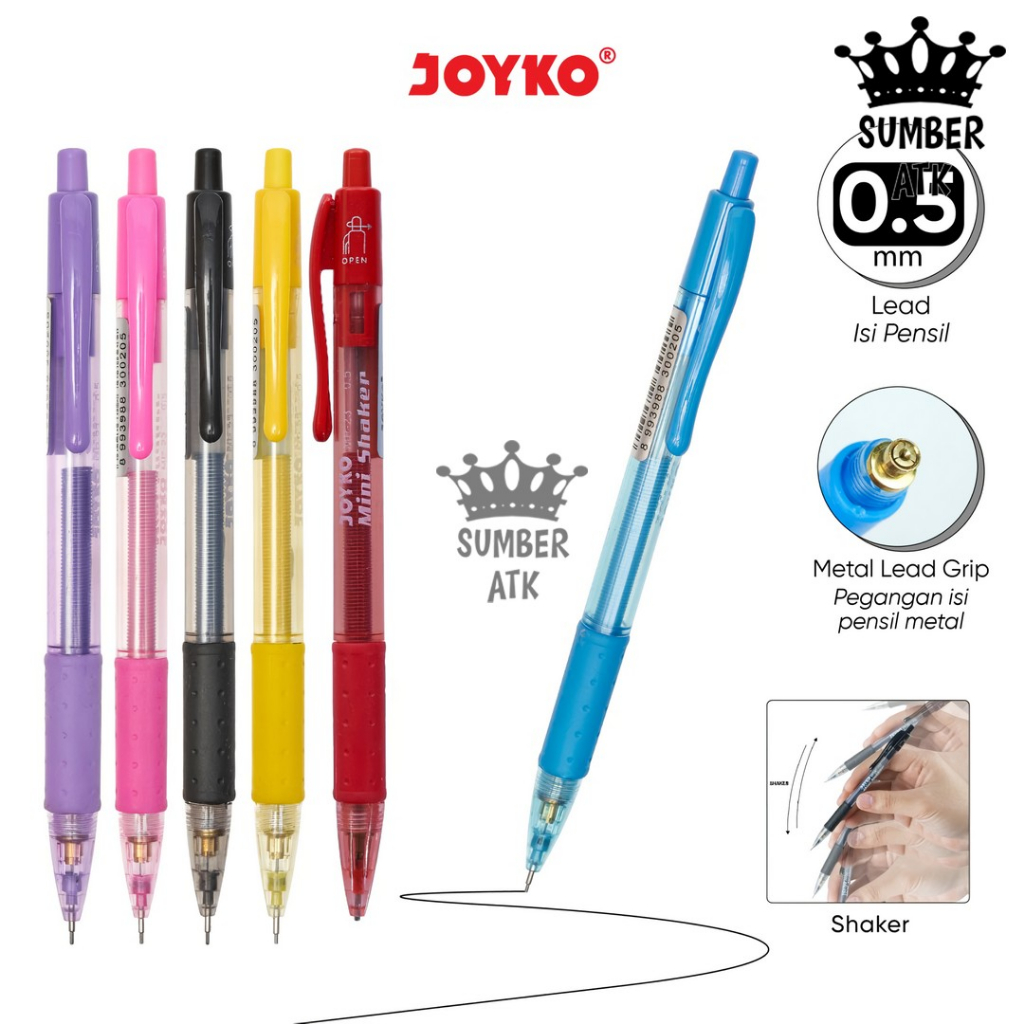 Jual Mechanical Pencil Pensil Mekanik Joyko MP-23 0.5 mm | Shopee Indonesia