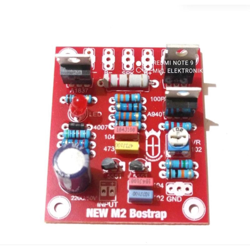 Jual Kit Driver Amplifier M2 Bostrap Cabe Rawit gaacor | Shopee Indonesia