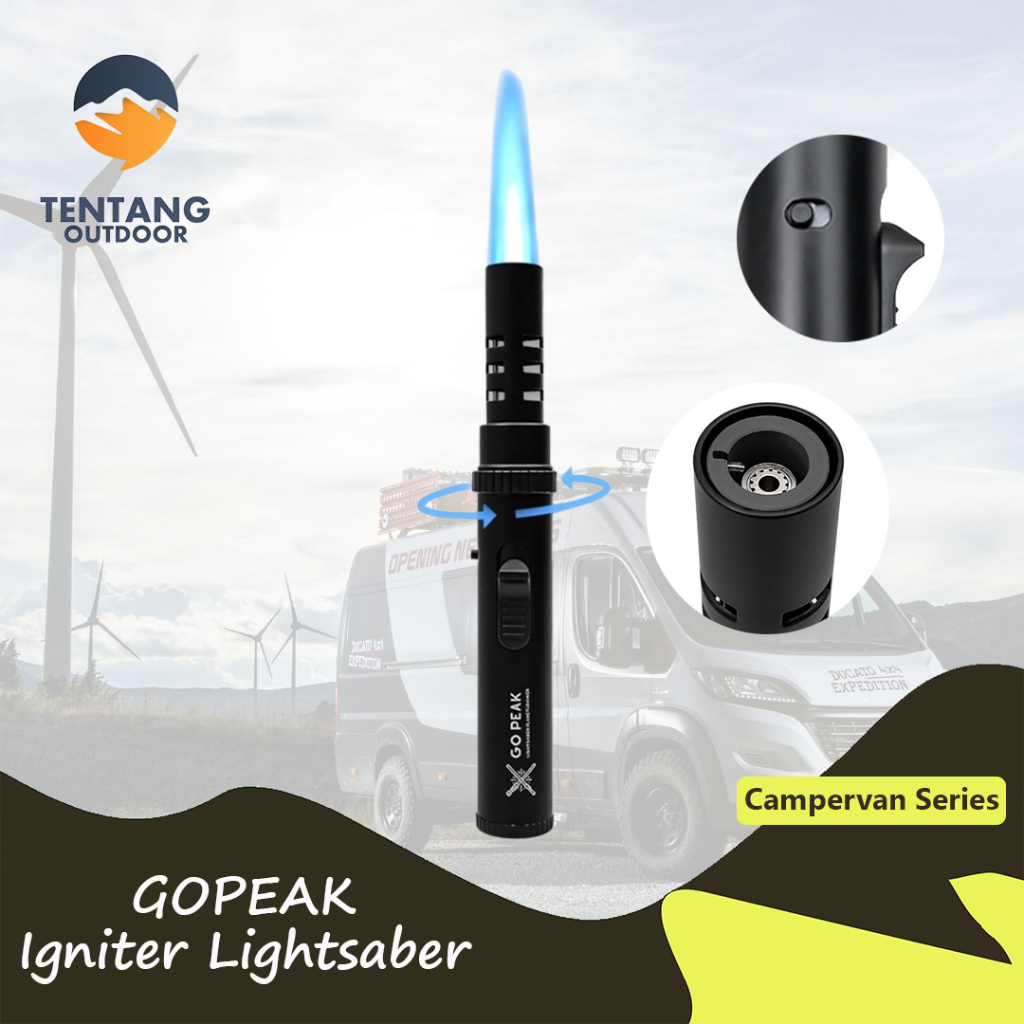 Jual GO PEAK Igniter Lightsaber Penyala Api Portable Camping Hiking ...