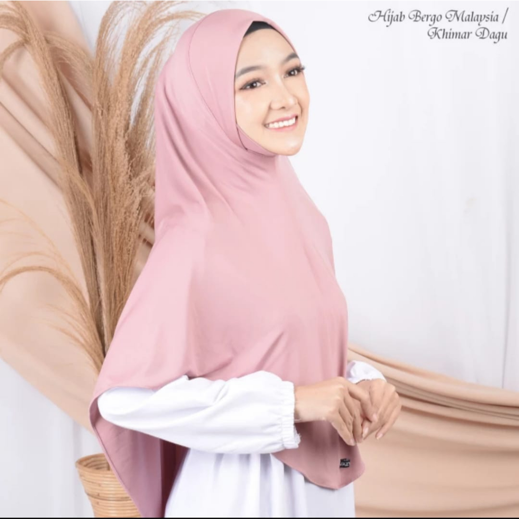 Jual Jilbab Dagu Malaysia Jumbo Hijab Instan Jersey Kerudung Langsung Pakai | Shopee Indonesia