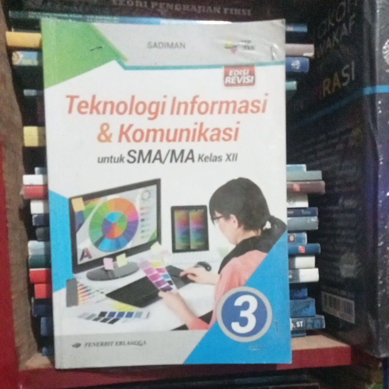 Jual buku teknologi informasi dan komunikasi untuk SMA kelas 12 penerbit Erlangga | Shopee Indonesia