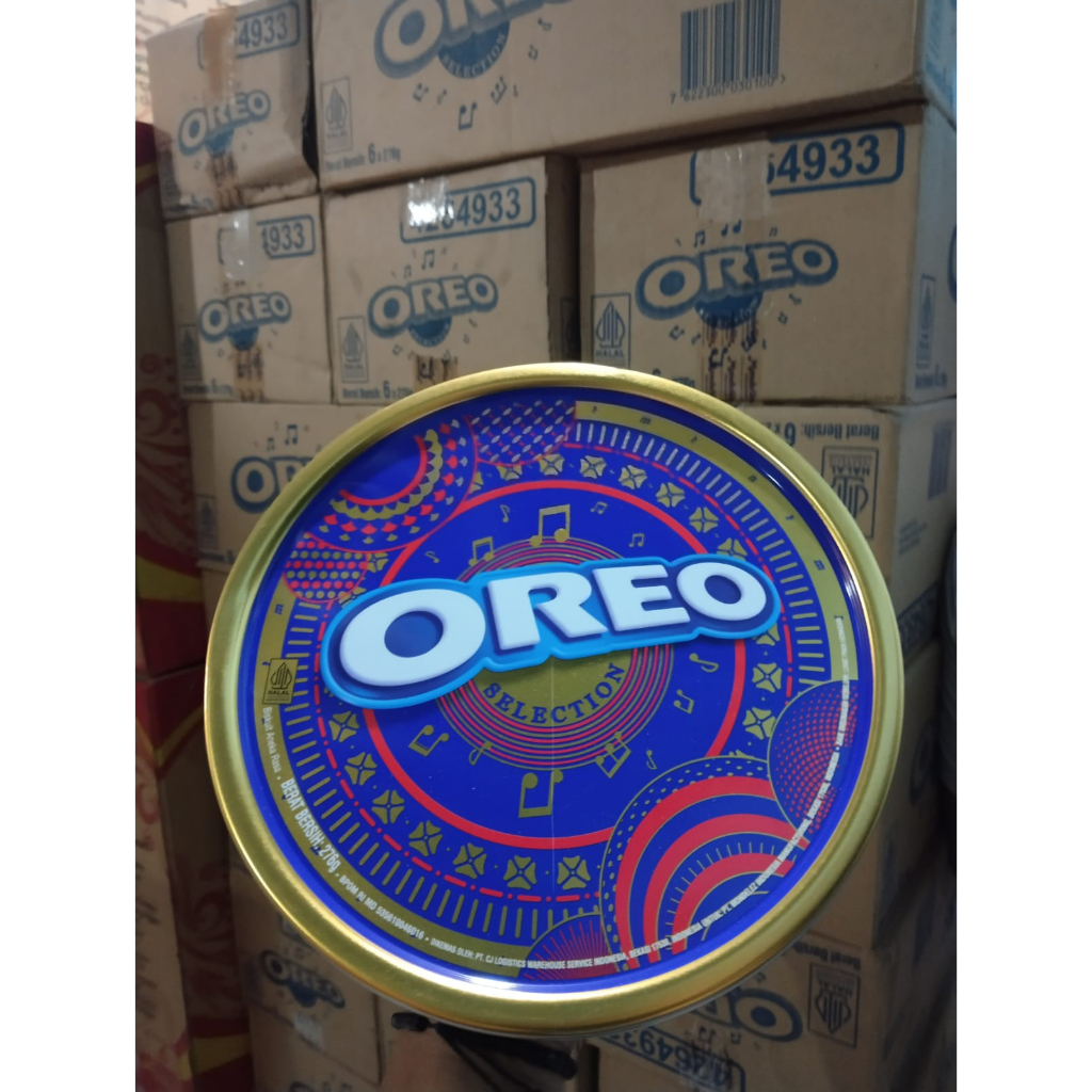 Jual Oreo Selection Assorted Kaleng 285gr Kemasan Exclusive Cemilan ...