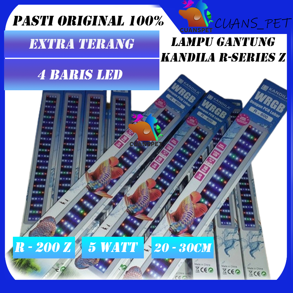 Jual KANDILA R 200,300,400,500,600,800 Z LAMPU GANTUNG LED WRGB UNTUK AQUARIUM DAN AQUASCAPE ...