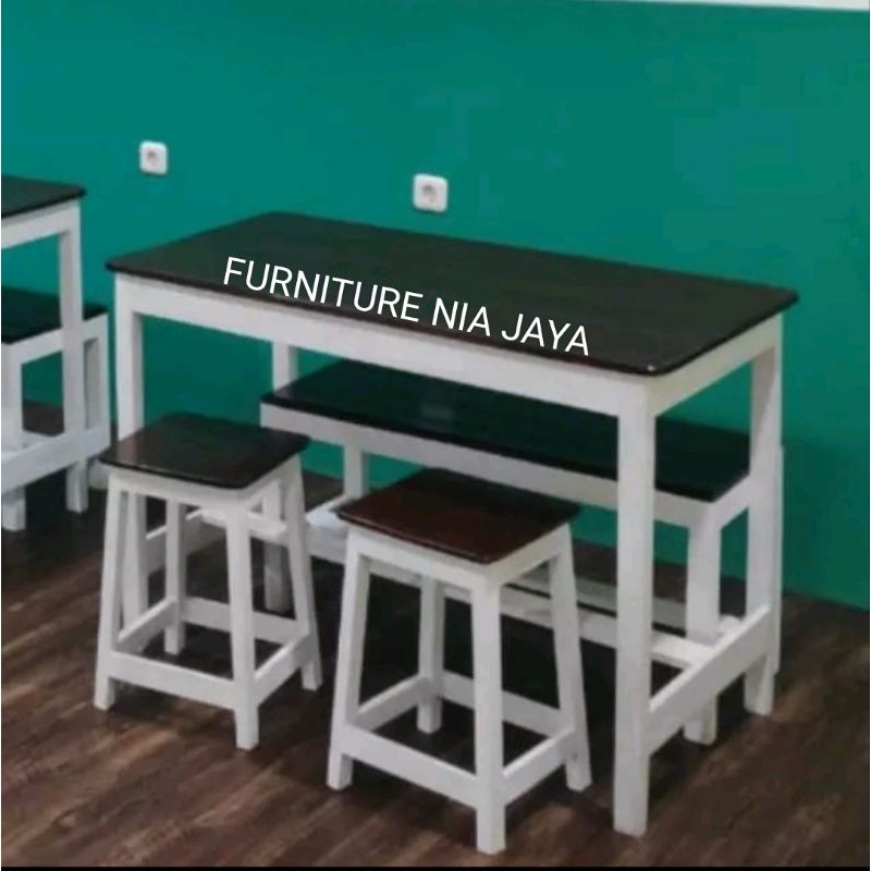 Jual meja makan set meja cafe resto | Shopee Indonesia