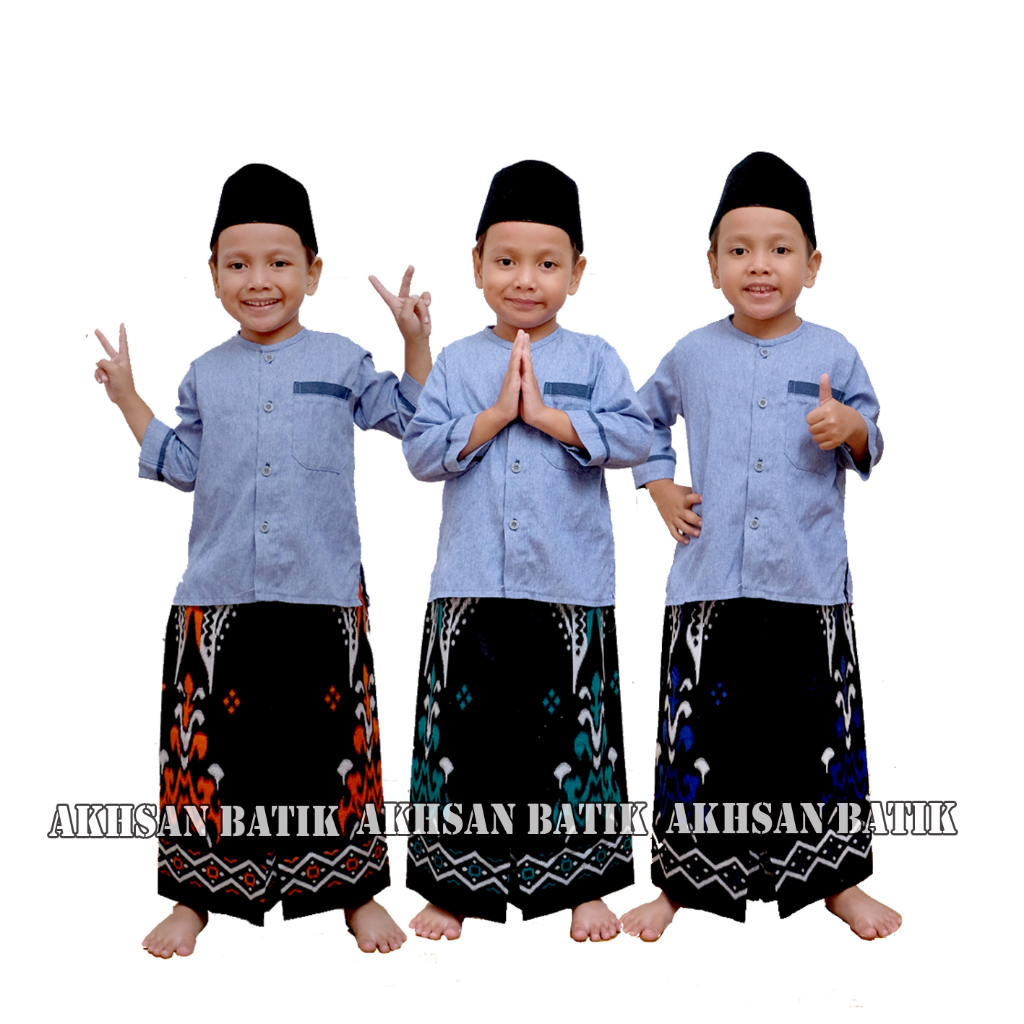 Jual Sarung Anak Instan Untuk Usia 2-10 Sarung Batik anak Model Rok ...