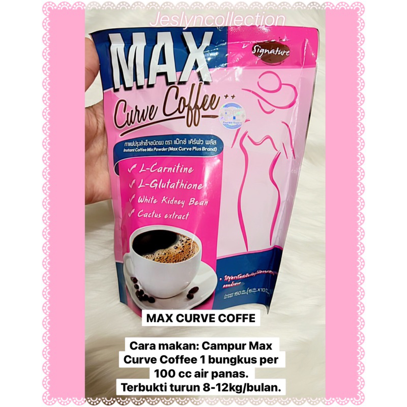 Jual MAX CURVE COFFE / KOPI PELANGSING ORIGINAL THAILAND | Shopee Indonesia