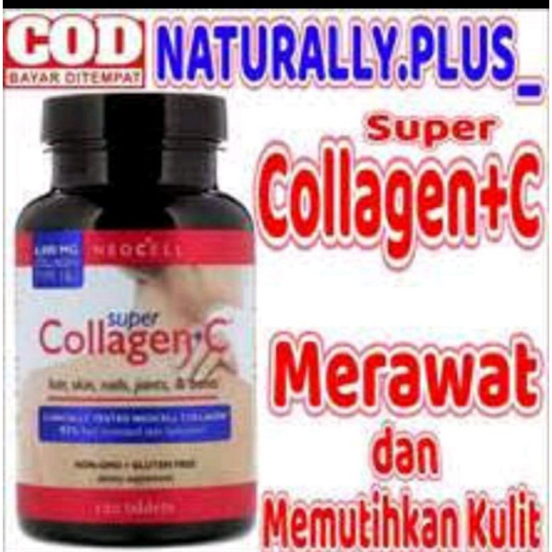 Jual NEOCELL SUPER COLLAGEN + C 100% ASLI ORIGINAL TYPE 1 3 ANTI AGING ...