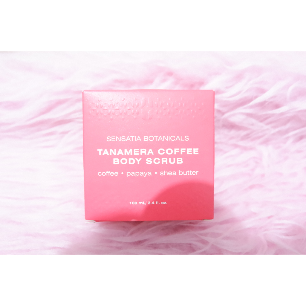Jual Sensatia Botanicals Tanamera Coffee Body Scrub 100mL | Shopee ...