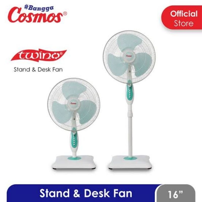 Jual Cosmos Stand Fan (ORIGINAL) / Kipas Berdiri SDB (kaki kotak), SBI ...