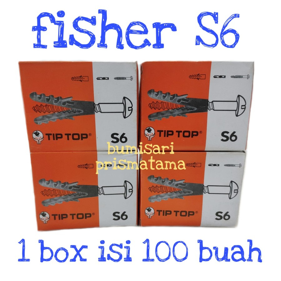 Jual S6 (tanpa skrup) warna abu-abu - 1 box isi 100 buah | Shopee Indonesia
