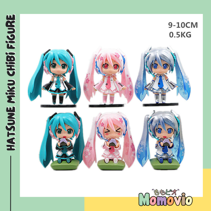 Jual Hatsune Miku Vocaloid Chibi Action Figure | Shopee Indonesia