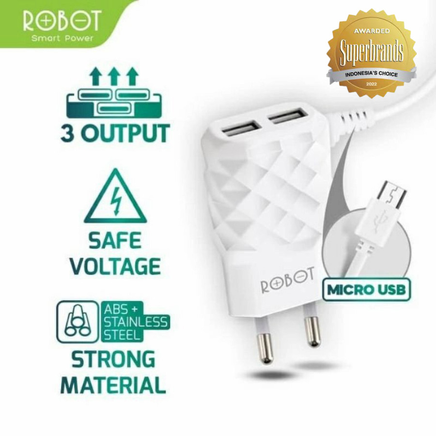 Jual ROBOT Charger RT-K5 Fast Charging 3 Perangkat Sekaligus Garansi ...