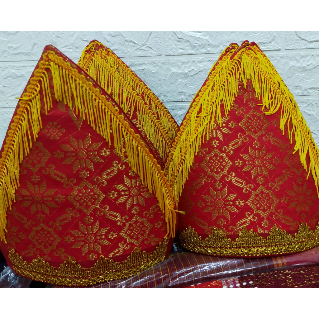 Jual Topi pesta adat batak - topi adat batak - topi ulos adat batak ...