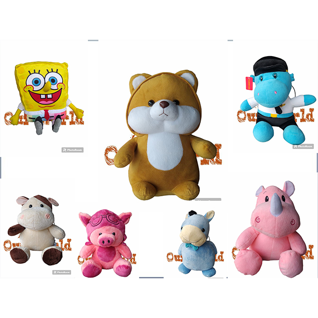 Jual Boneka Capit Timezone Fun World Cute Toys SNI Lembut Boneka ...