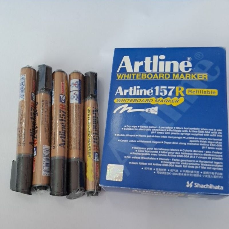 Jual Spidol Whiteboard Marker Arline 157R | Shopee Indonesia