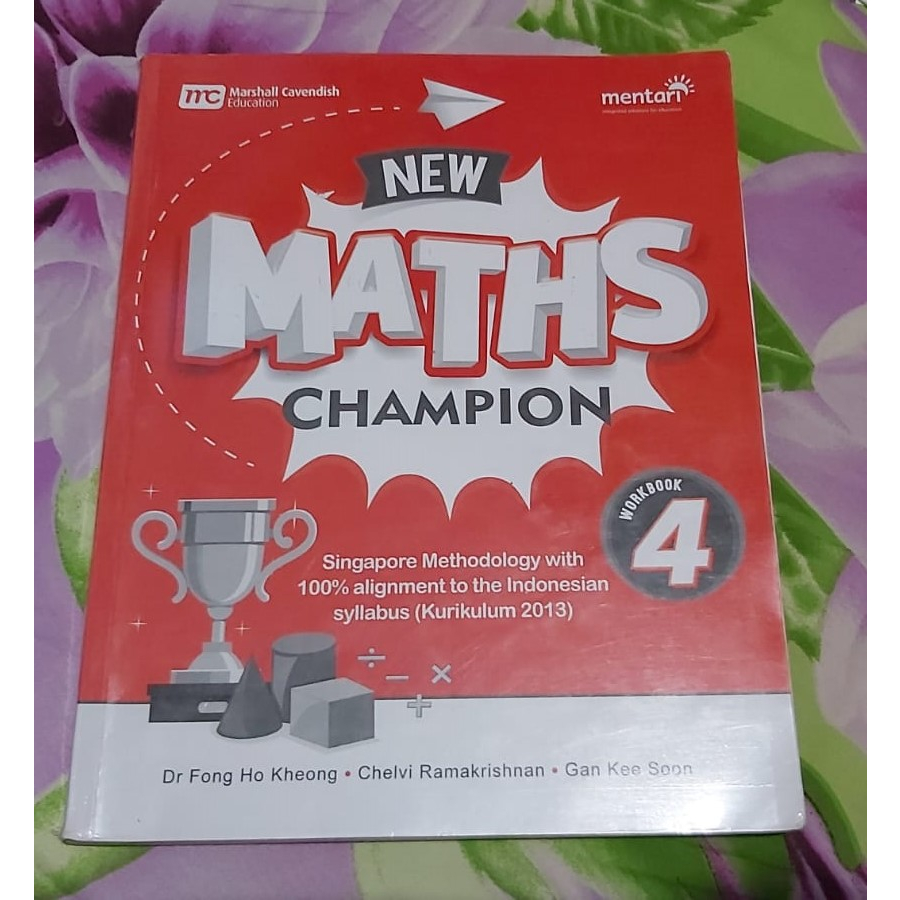 Jual Buku New Maths Champion workbook kelas 4 | Shopee Indonesia