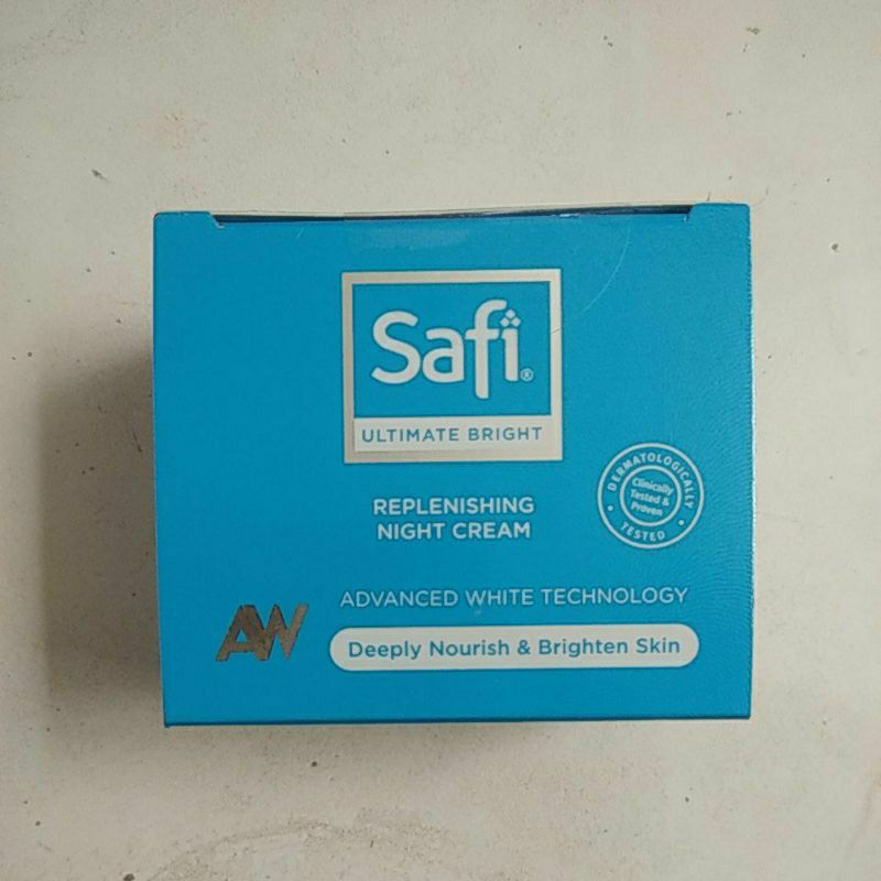 Jual SAFI ULTIMATE BRIGHT NIGHT CREAM 25g | Shopee Indonesia