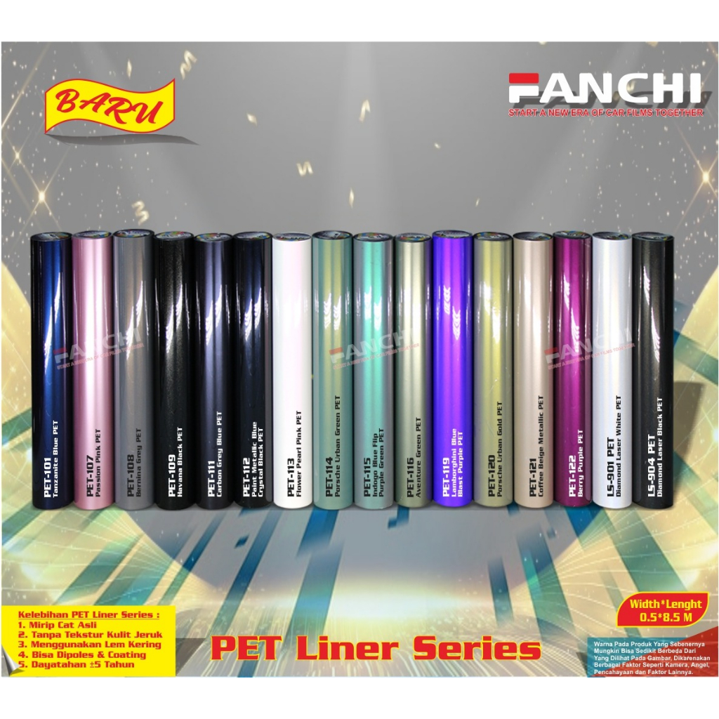 Jual Sticker PET & Laser Fanchi 50cm ROL | Shopee Indonesia